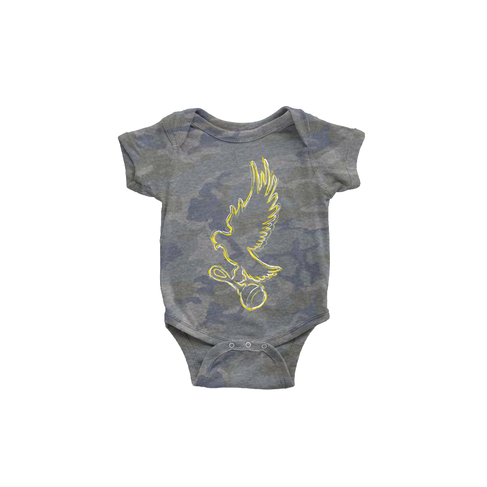 Dove Rattle Onesie (Vintage Camo) – Hollywood Undead